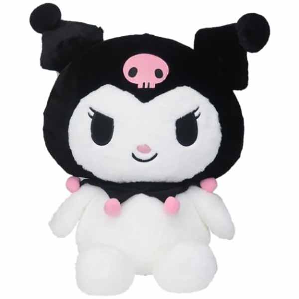 Kuromi Sanrio Fluffy Plush Toy (2L) | Seimon-Cho