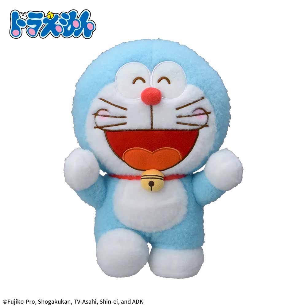 Doraemon Happy expression soft toy | Seimon-Cho