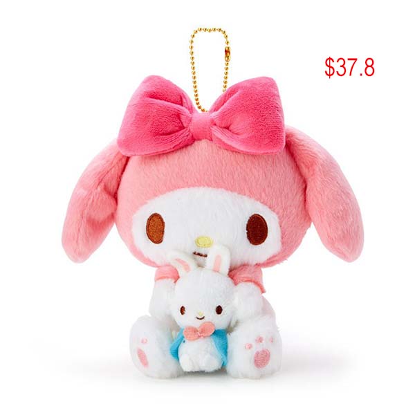 My Melody hug bunny keychain | Seimon-Cho